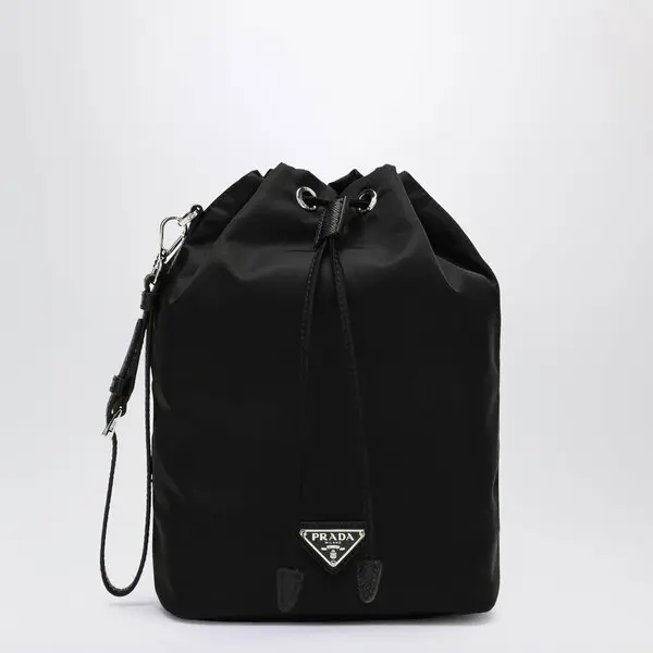 Prada Pouch In Re-nylon - Black