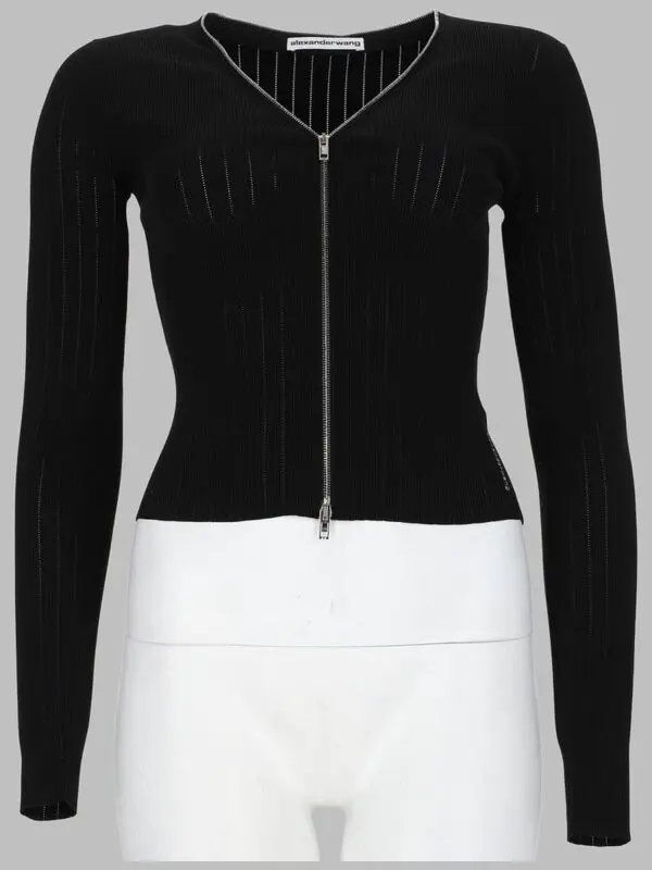 Alexander Wang Pointelle Cardigan