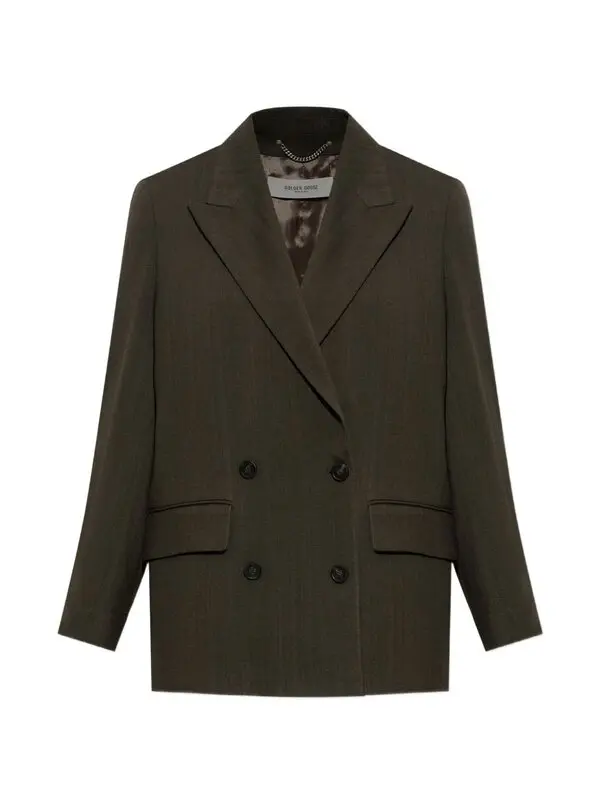 GOLDEN GOOSE Double-breasted Jacket - Multicolor