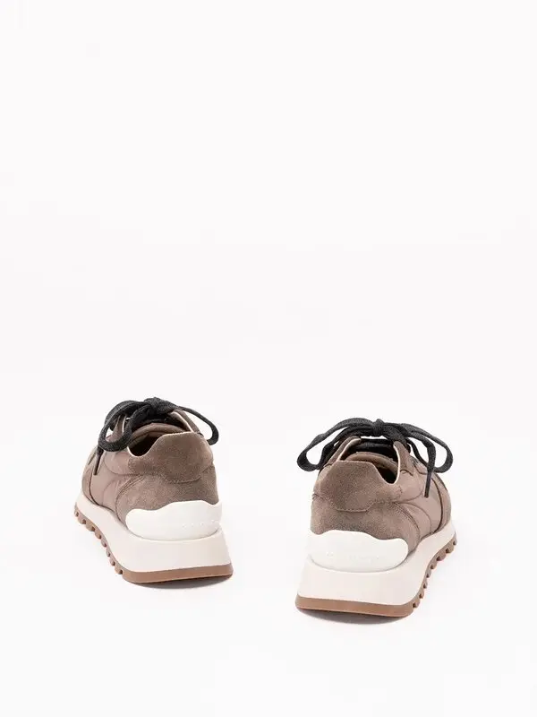 Brunello Cucinelli Calf Leather Sneakers - Multicolor
