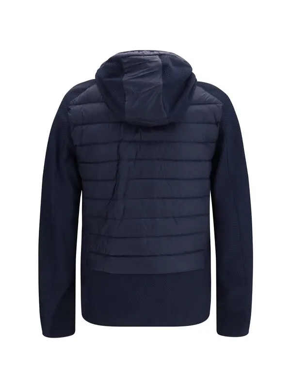 PARAJUMPERS Jacket Nolan Hybrid With Hood - Blue