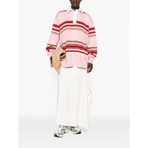 Amiri Striped Cotton Polo