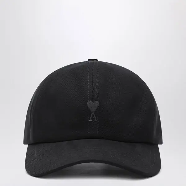 AMI Paris De Coeur Baseball Cap - Black