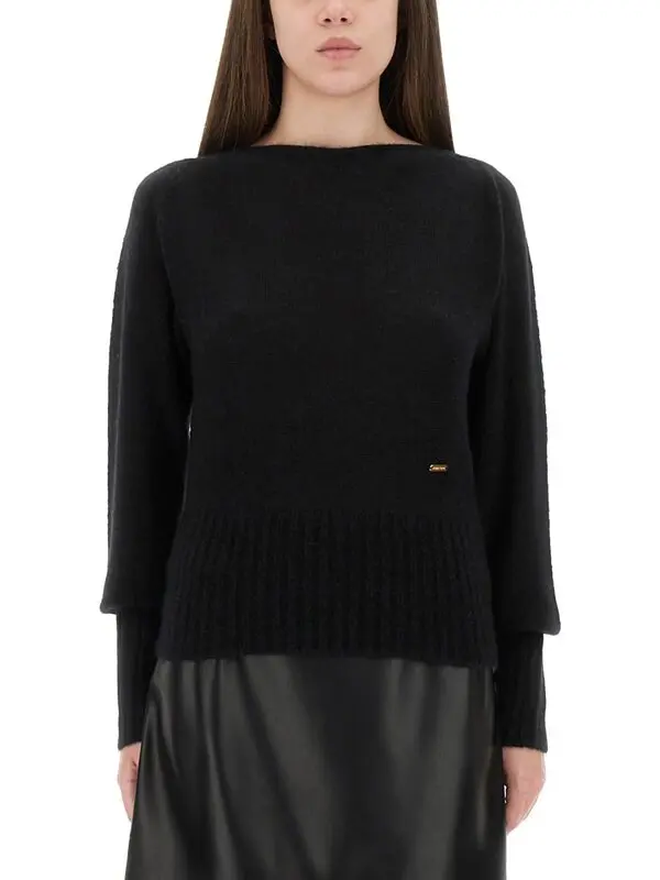 TOM FORD Boat-neck Sweater - Black