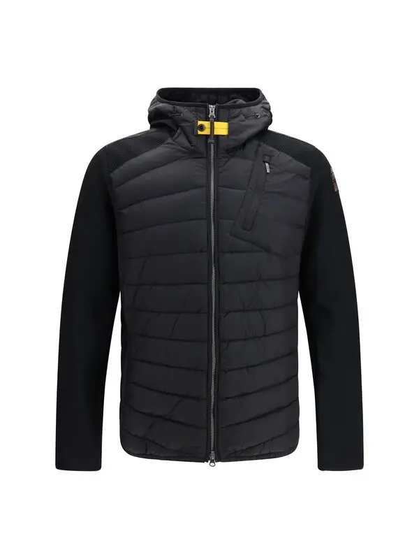 PARAJUMPERS Jacket Nolan Hybrid With Hood - Black