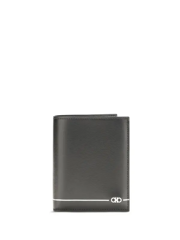 FERRAGAMO Gancini Bifold Wallet - Black