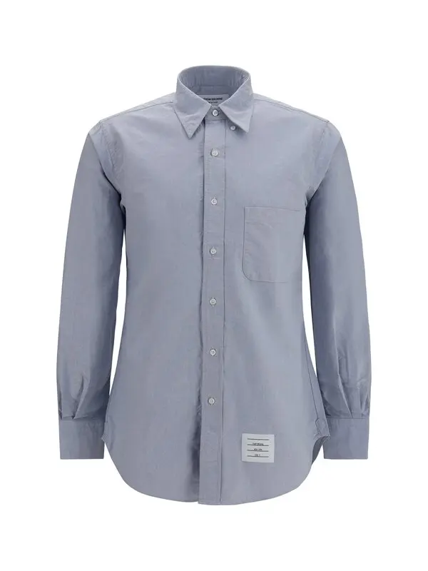 Thom Browne Cotton Shirt - Blue