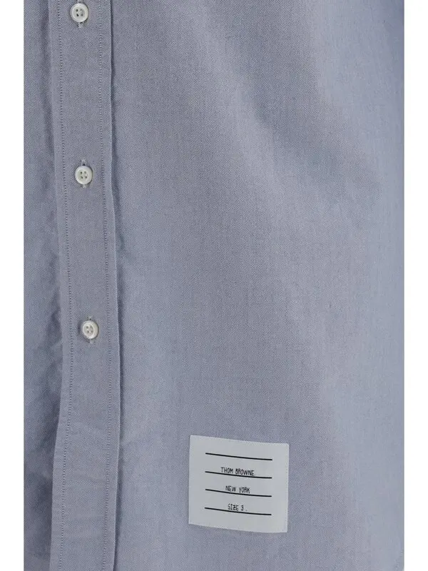 Thom Browne Cotton Shirt - Blue