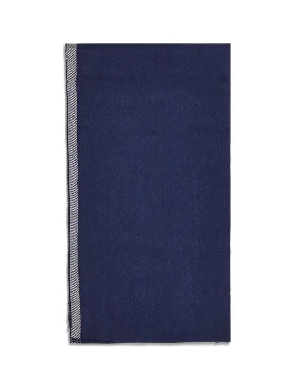 Brunello Cucinelli Cashmere Scarf - Blue