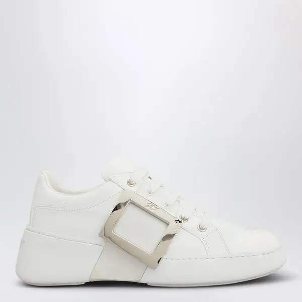ROGER VIVIER Leather Sneakers - White
