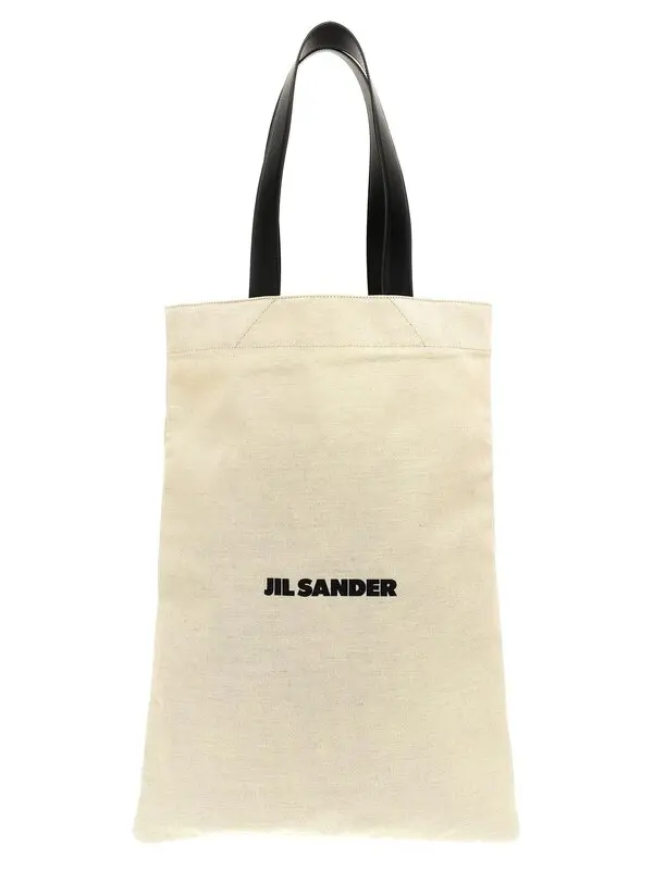JIL SANDER Flat Shopper' Large Shopping Bag