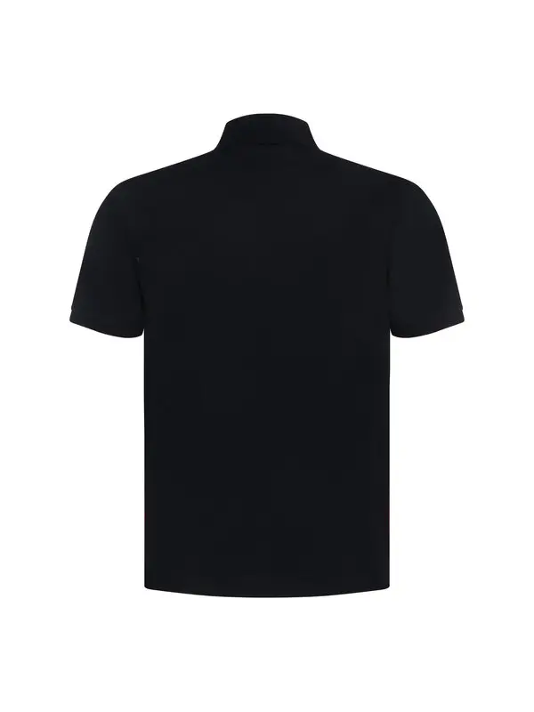 Thom Browne Short Sleeves Polo - Blue