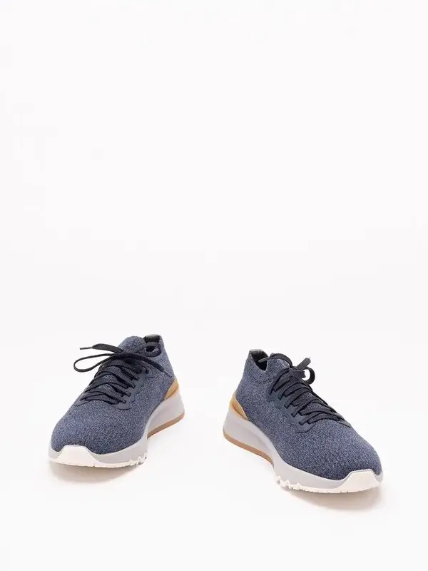 Brunello Cucinelli Wool Knit Sneakers