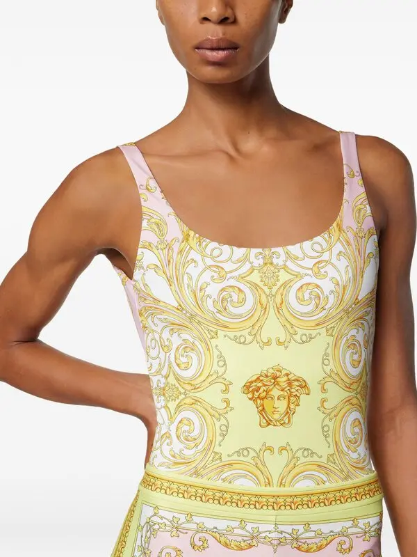 Versace Barocco Print Swimsuit