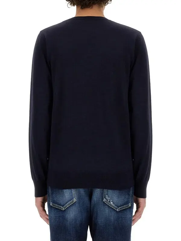 Dsquared2 Wool Jersey Pullover - Blue