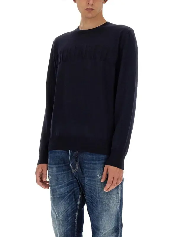 Dsquared2 Wool Jersey Pullover - Blue