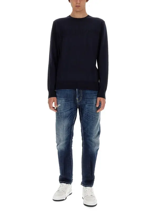 Dsquared2 Wool Jersey Pullover