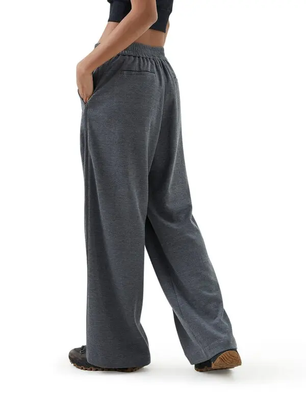 Brunello Cucinelli Wide Leg Trousers With Drawstring