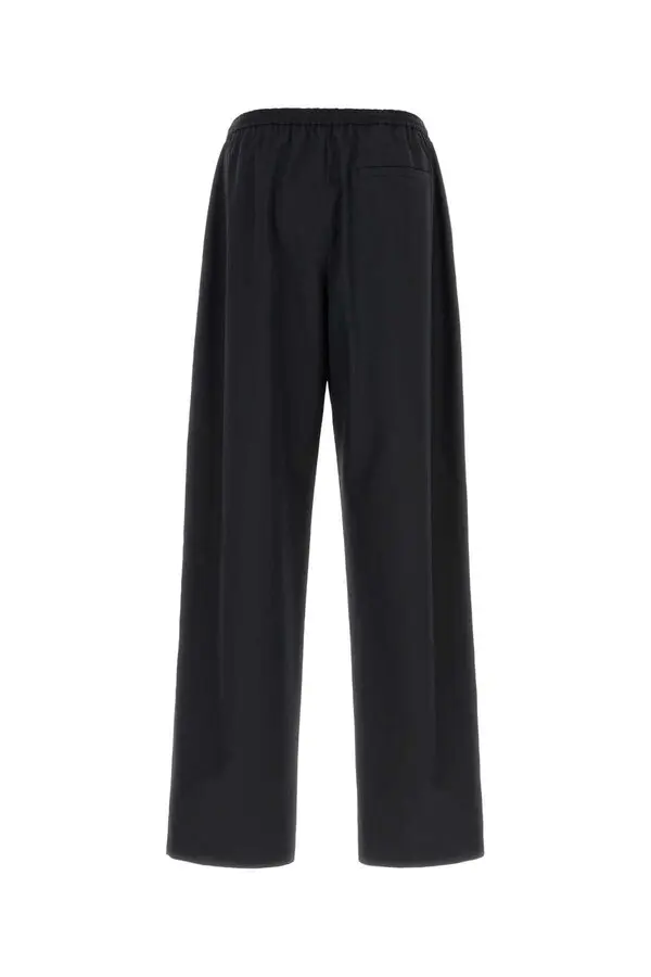JIL SANDER Tech Fabric Wide-leg Pant