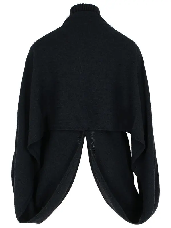 Sportmax Adepto' Virgin Wool Blend High Neck Sweater