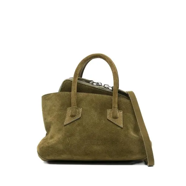 Attico Suede Tote Bag - Green