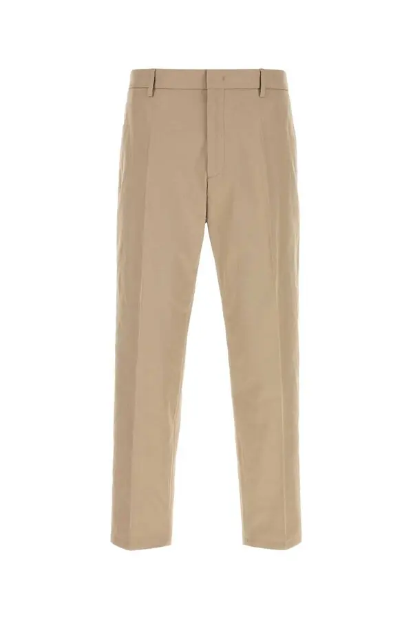 JIL SANDER Sand Cotton Pant