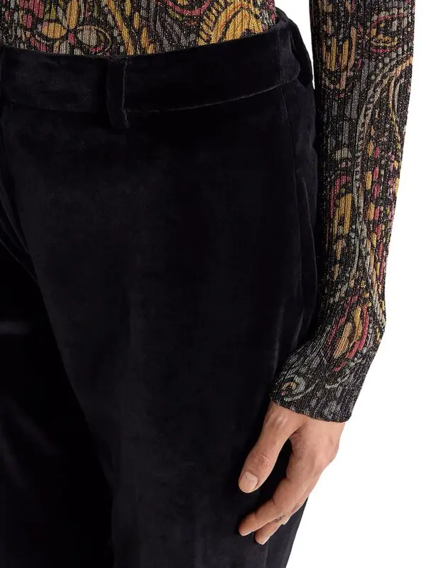 Etro Cotton Velvet Trousers