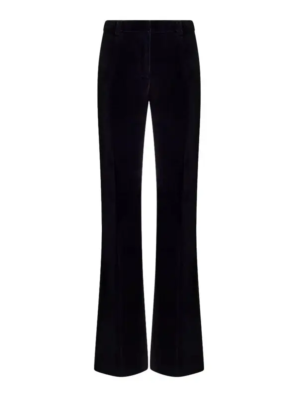 Etro Cotton Velvet Trousers - Black