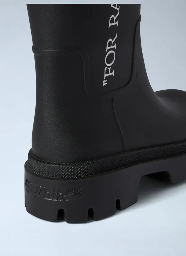 Off-White Reboot Rainy Days Boots - Black