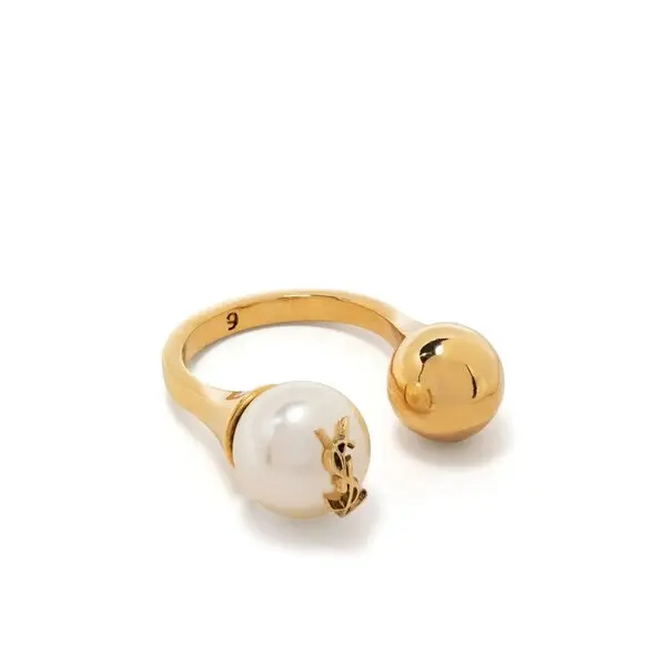 Saint Laurent Rings - Gold