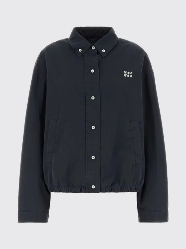 Miu Miu Cotton Shirt Jacket