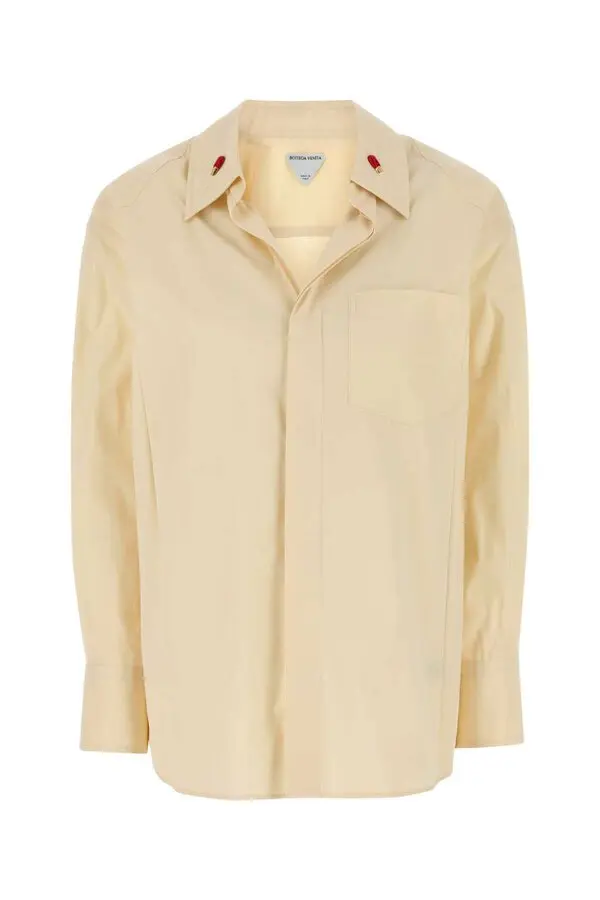 Bottega Veneta Cotton Blend Shirt - Yellow