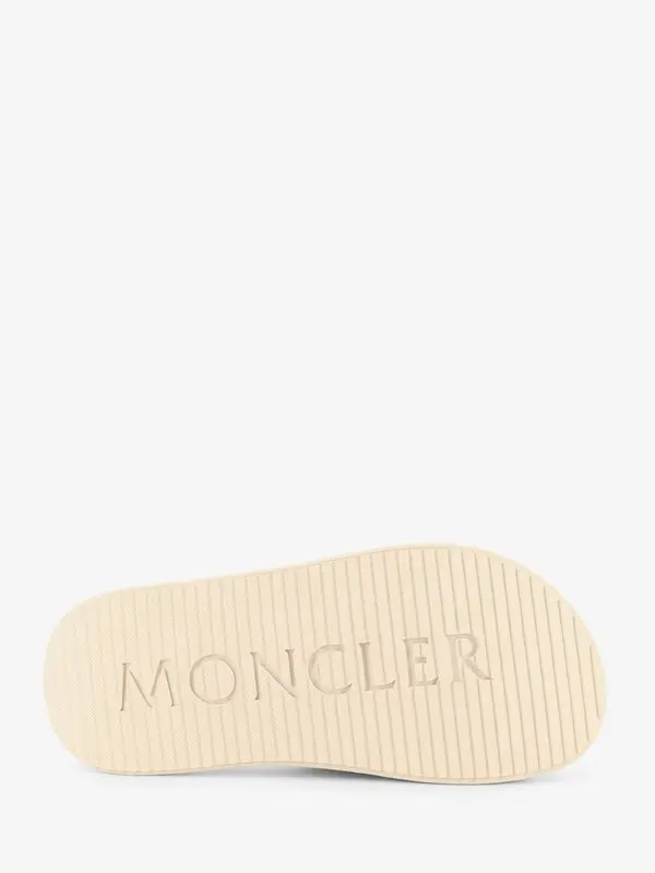 Moncler Altive Rubber Sandals - Cream