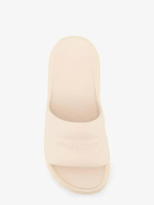 Moncler Altive Rubber Sandals - Cream