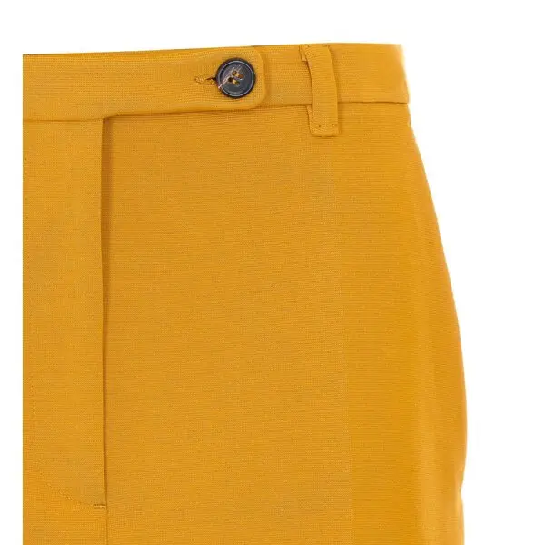 Miu Miu Logo Mini Skirt
