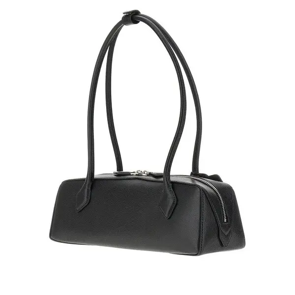 Alaïa Leather Medium 'le Teckel' Bag - Black