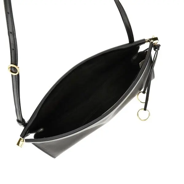 Alaïa Le Click East West Leather Bag - Black