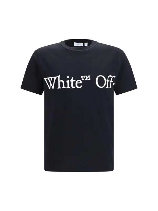 Off-White Bookish Scarf T-shirt - Black