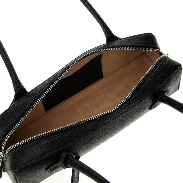 Alaïa Grained Leather Le Teckel Bag - Black