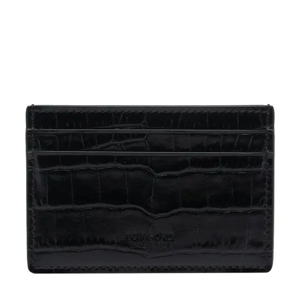 TOM FORD Croco Line Cards Holder