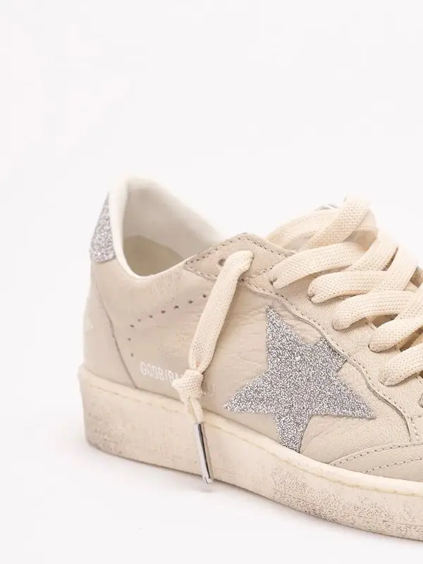 GOLDEN GOOSE Goatskin Ball Star Sneakers