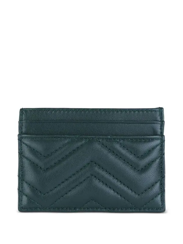 Gucci Gg Marmont Leather Card Case