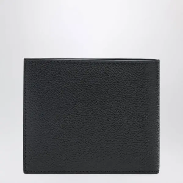 Balenciaga Horizontal Wallet With Logo - Black