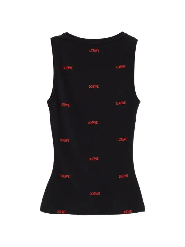 Loewe Logo Cotton Tank Top