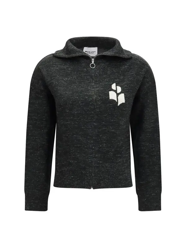 Isabel Marant Étoile Marant Coxy High-neck Sweatshirt - Black