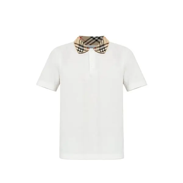Burberry Polo Shirts - White