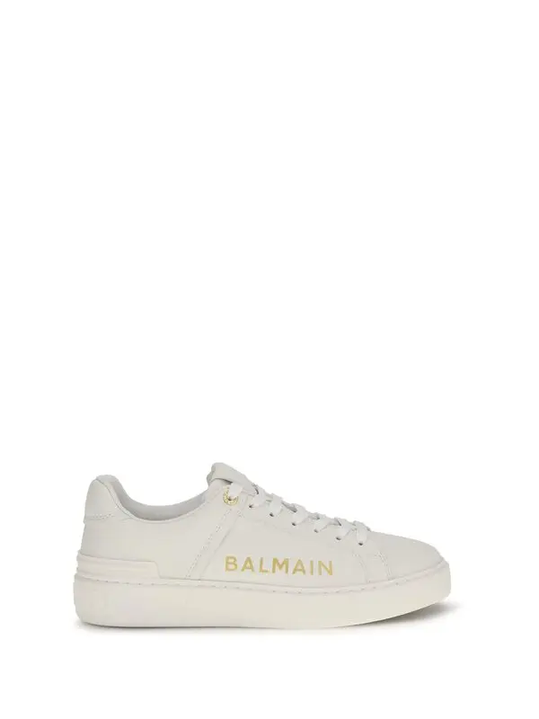 Balmain B-court Sneakers - White