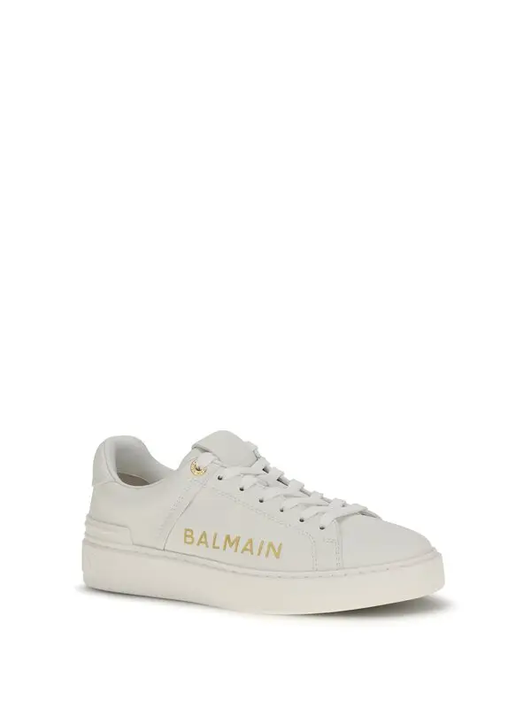 Balmain B-court Sneakers - White