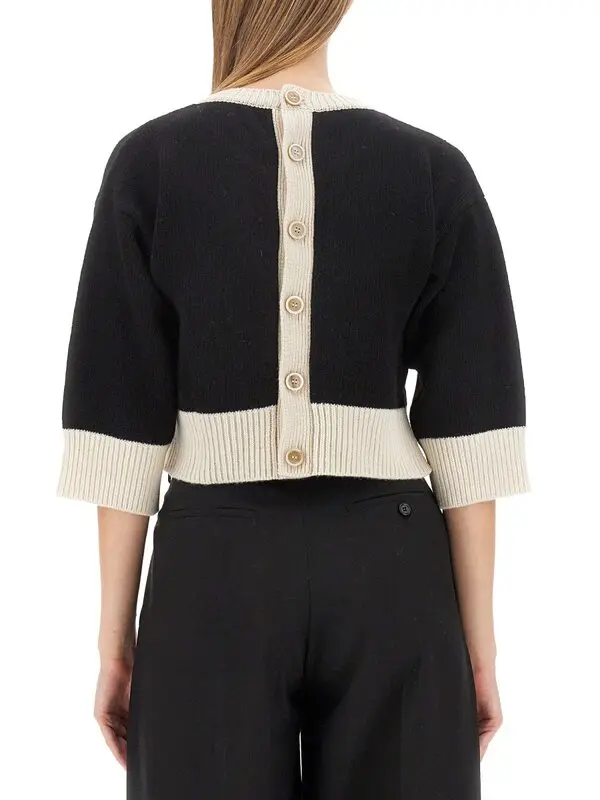 Marni Logo Virgin Wool Jersey