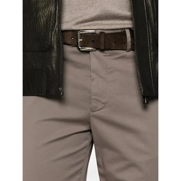 Brunello Cucinelli Grey Trousers Chinos